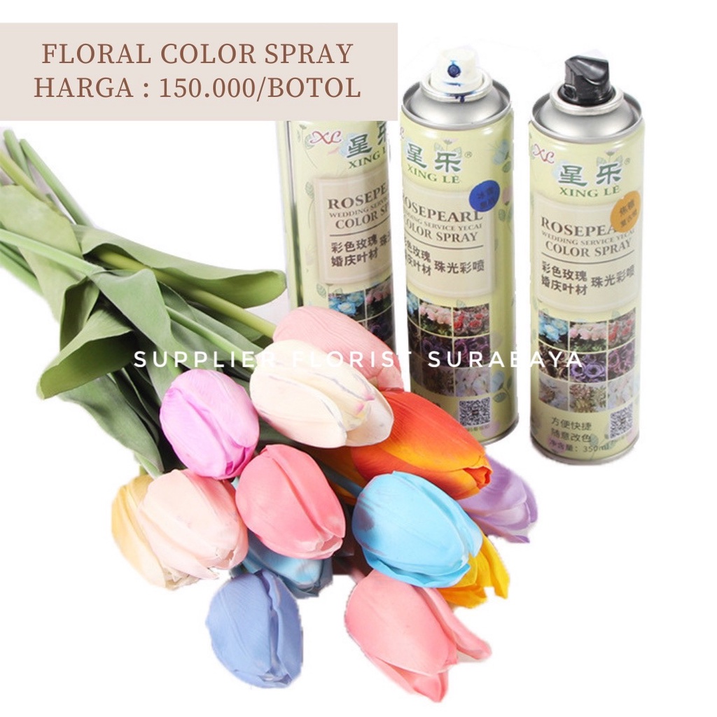 Jual FLORAL SPRAY SEMPROT BUNGA CAT BUNGA ASLI FRESH FLOWER DESIGN ...