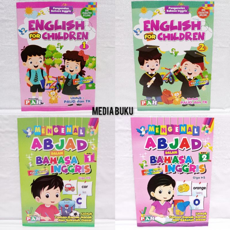Jual BUKU PENGENALAN BAHASA INGGRIS - ENGLISH FOR CHOLDREN | MENGENAL ...