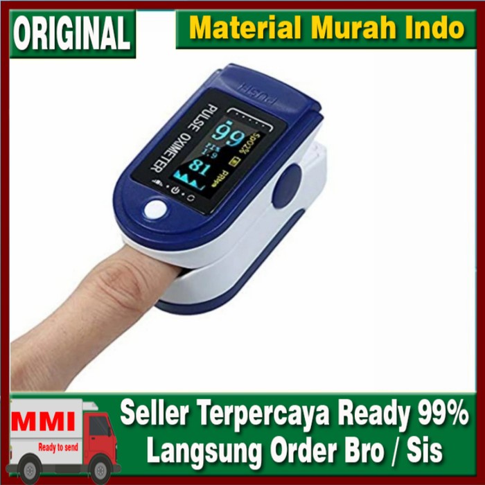 Jual PULSE OXYMETER oksimeter Finger Digital alat pengukur oksigen ...