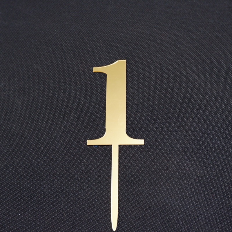 Jual TOPPER ANGKA POLOS TINGGI 15 CM / TOPPER USIA UMUR TAHUN BESAR ...