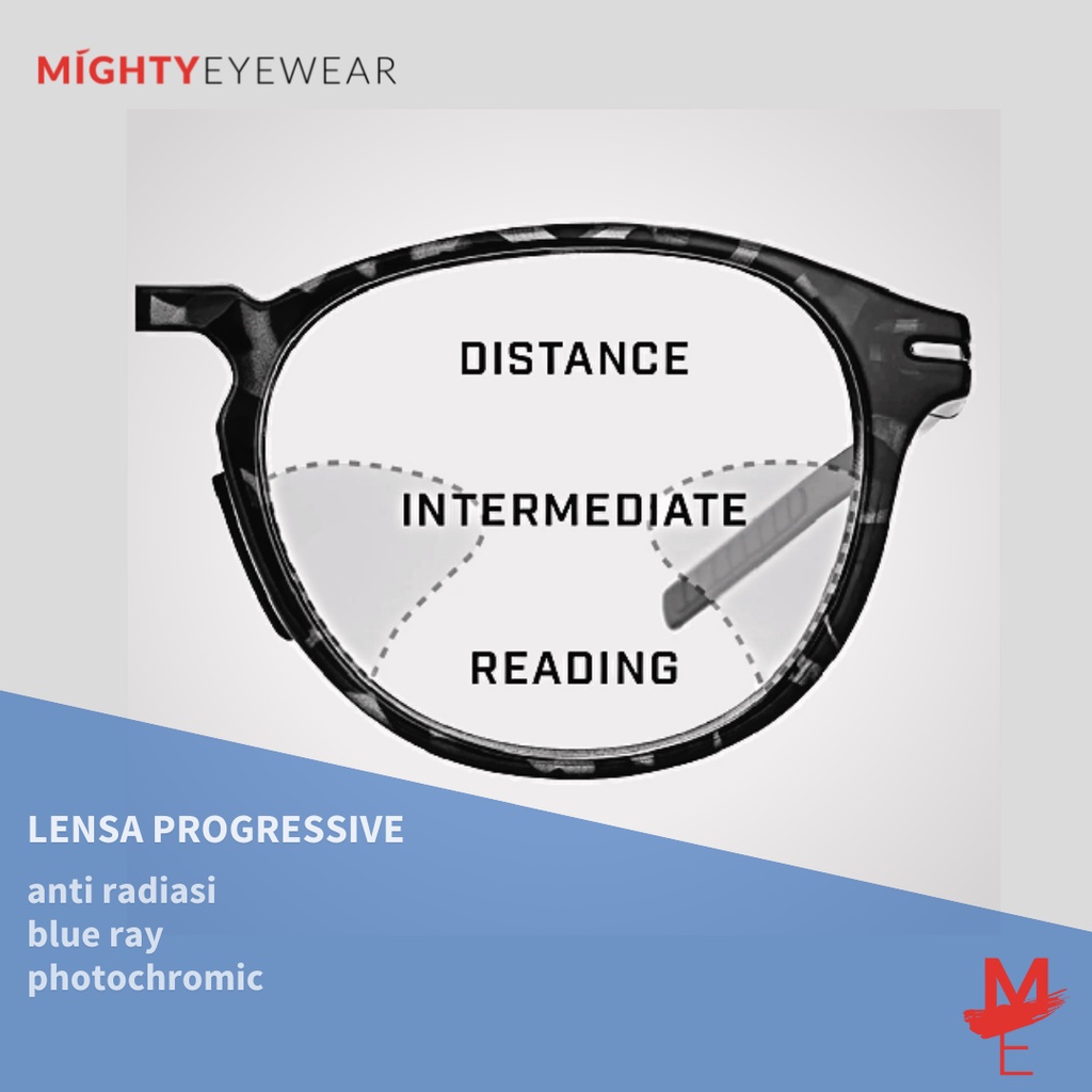 Jual Lensa Progressive Progresif ( hanya lensa belum termasuk frame ...