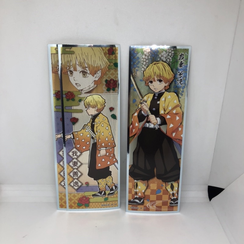 Jual Kimetsu no yaiba stiker bookmark - Zenitsu agatsuma | Shopee Indonesia