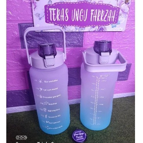 Jual Teras Ungu Botol motivasi 2 liter ungu botol motivasigradasi ungu ...