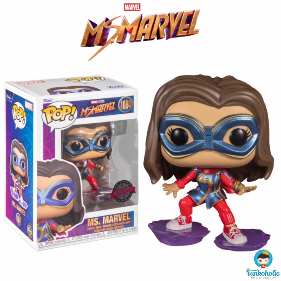 Jual Funko POP! Ms. Marvel with Light Platforms (Stepping) [Exclusive ...