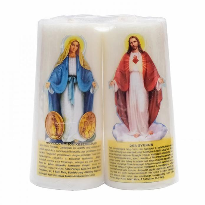 Jual Lilin Rohani Gambar Doa Permohonan Isi 2 ( Uk. 13 X 6Cm )-Lilin ... Jual Lilin Rohani Gambar Doa Permohonan Isi 2 ( Uk. 13 X 6Cm )-Lilin ...
