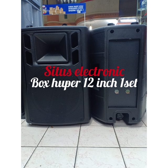 Jual Box kosong 12 inch model huper box huper 12 inch | Shopee Indonesia