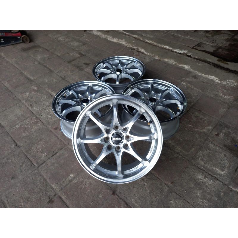 Jual VELG SEKEN BEKAS MOBIL MODEL CE28 RING 15 LUBANG 4 PCD 100 DAN 114 ...
