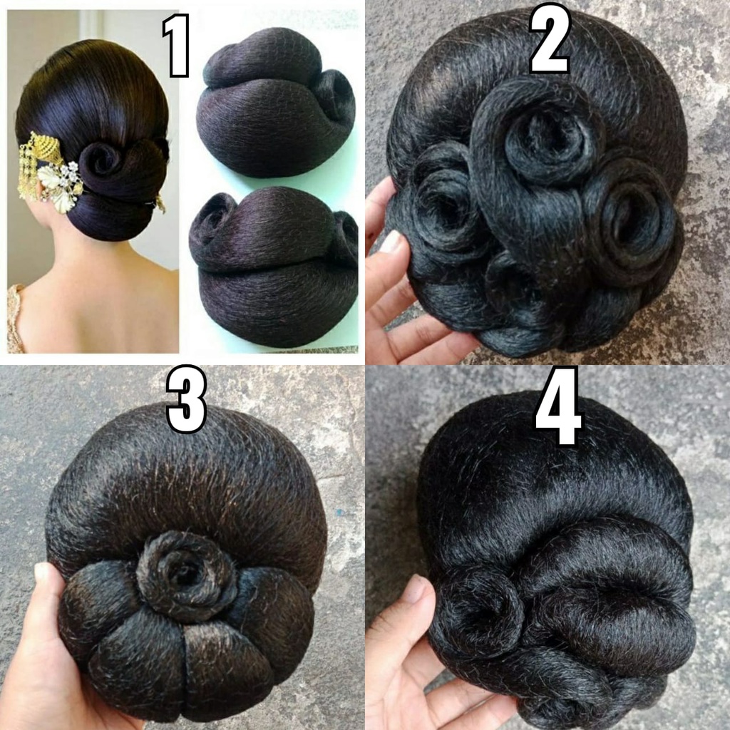 Jual cepol sanggul kepang sanggul jawa pengantin sanggul pengantin ...