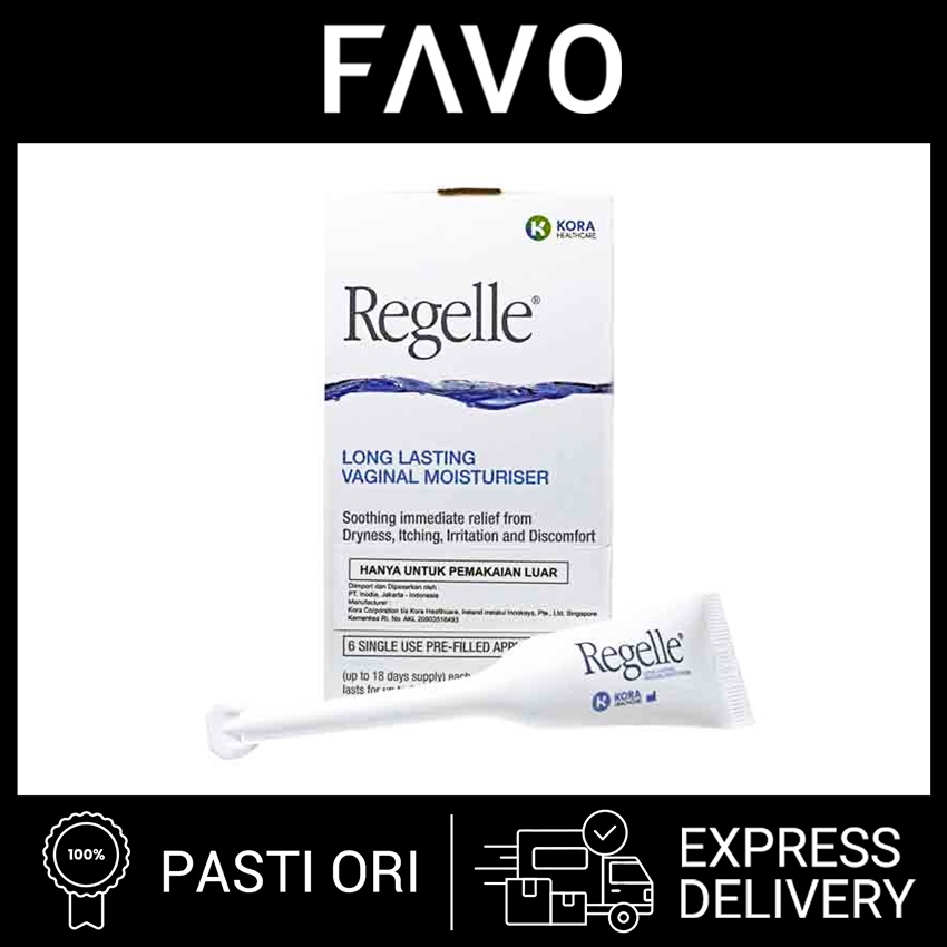 Jual Regelle Vaginal Moisturiser - 6 Tube - Pembersih kewanitaan ...