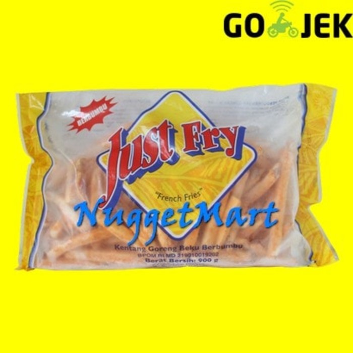 Jual JUST FRY FRENCH FRIES SEASONED 900 GR | Shopee Indonesia