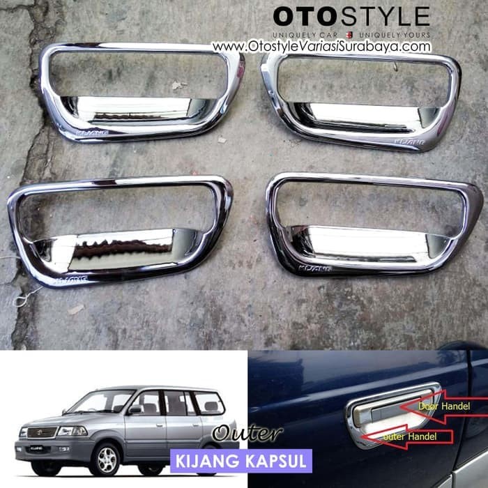 Jual MOBIL-GUARD-BUMPER- OUTER HANDLE CHROME KIJANG KAPSUL -BUMPER ...