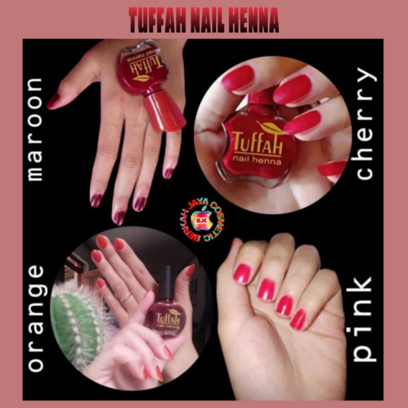 Jual TUFFAH/CETAR/NAURAA/CERIA/RAZETA NAIL HENNA [COD] TERMURAH EXTRA ...