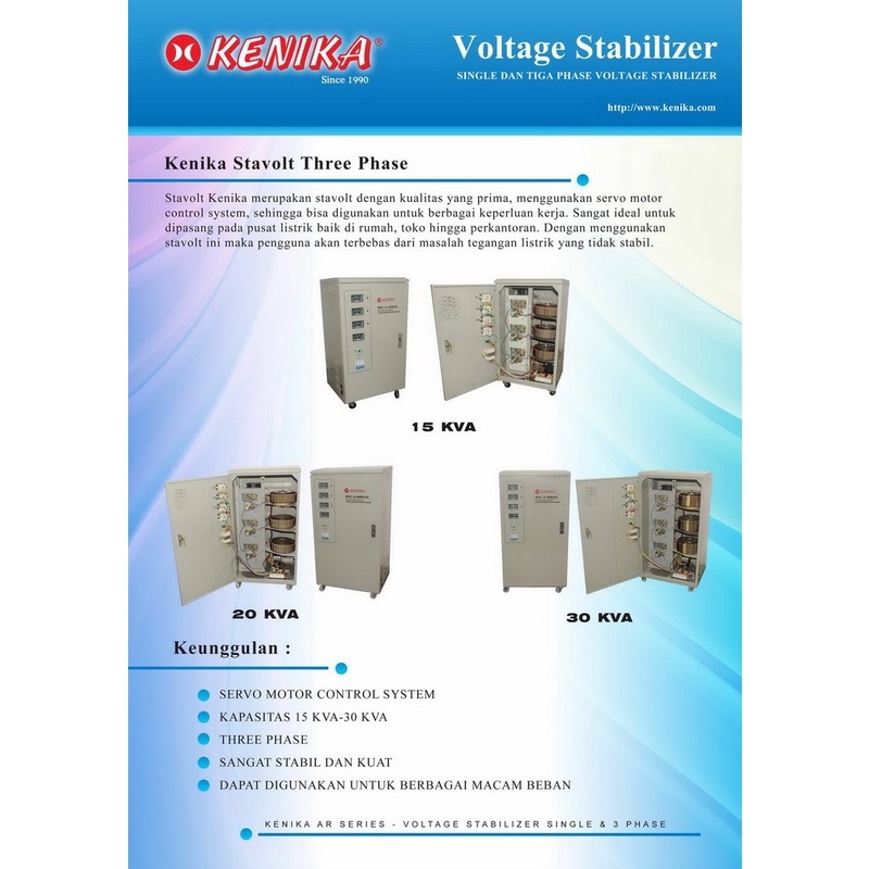 Jual Stavolt Kenika Motor 3 Phase 15 KVA | Shopee Indonesia