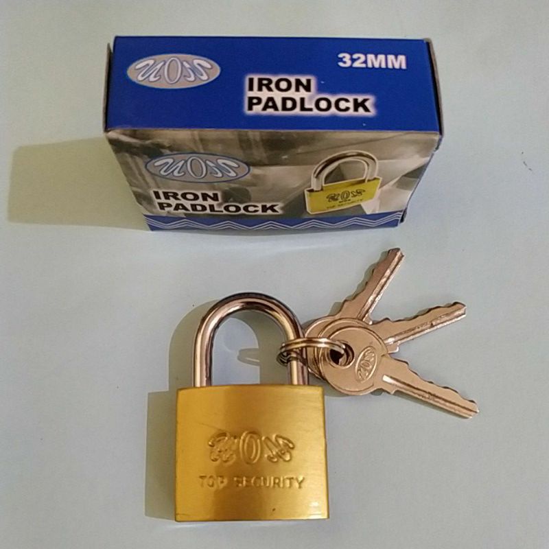 Jual Gembok Kuning Vion 32 mm, harga 1 pc | Shopee Indonesia