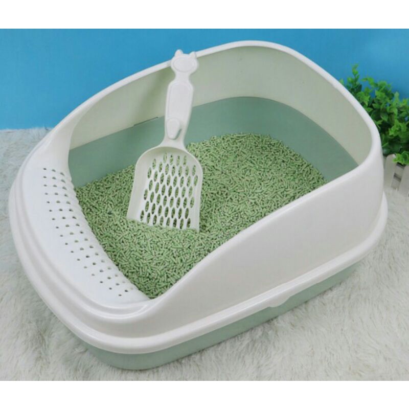 Jual litter box pasir kucing WARNA/SIZE BESAR/TINGGI | Shopee Indonesia