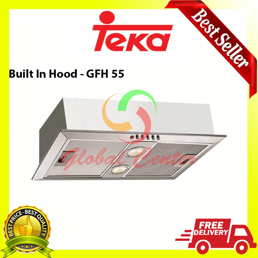 Jual Cooker Hood TEKA GFH 55 Built-in Hood - Penghisap Asap Dapur ...