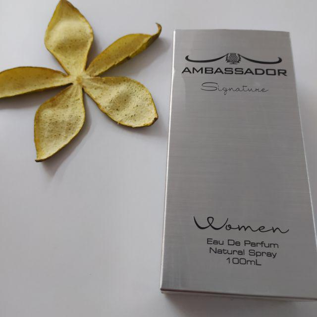 Jual AMBASSADOR EDP Signature 100ML (6958) | Shopee Indonesia Jual AMBASSADOR EDP Signature 100ML (6958) | Shopee Indonesia