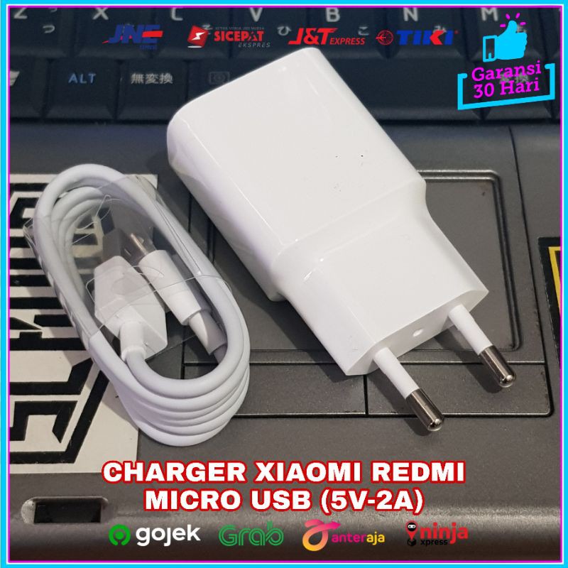 Jual Charger Xiaomi Redmi 9A ORIGINAL 100% Micro USB 5V 2A | Shopee ...