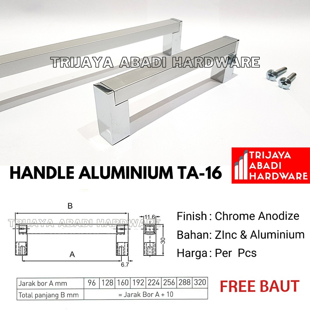 Jual Handle TA-16 256MM - Tarikan Huben | Shopee Indonesia