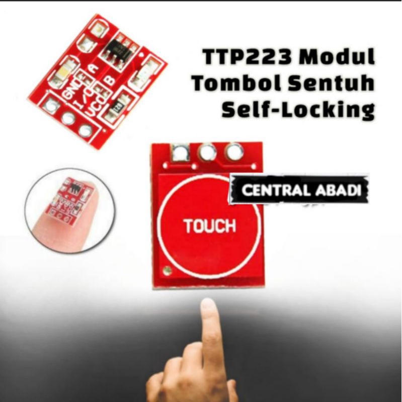 Jual Modul Tombol Sentuh TPP223 | Shopee Indonesia