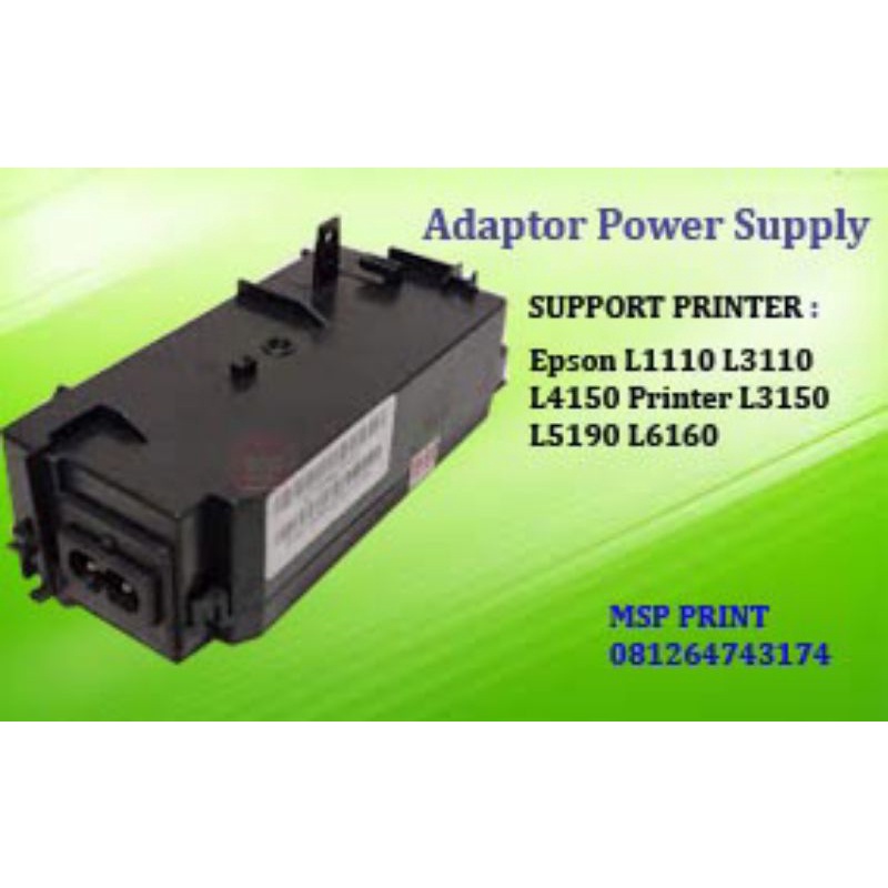 Jual Adaptor Power Supply Printer Epson L1110 L3110 L4150 L5190 L6160 ...