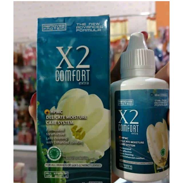 Jual Cairan softlens X2 60ml | Shopee Indonesia