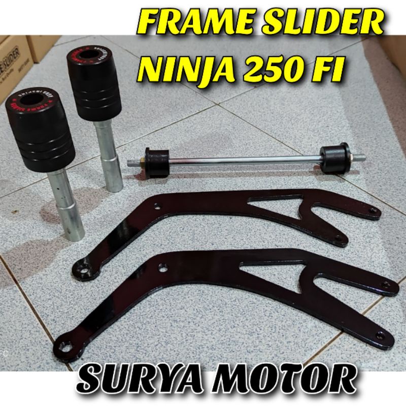 Jual Frame Slider Ninja 250 FI Old Pengaman Body Safety Guard | Shopee ...
