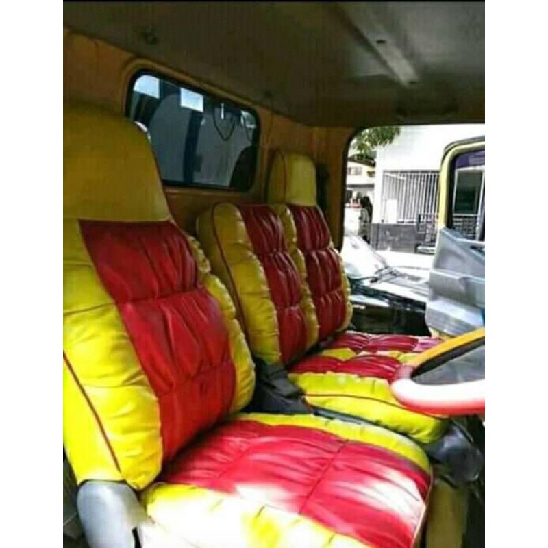 Jual Sarung jok model sofa full, canter, Elf, hino, dutro | Shopee ...