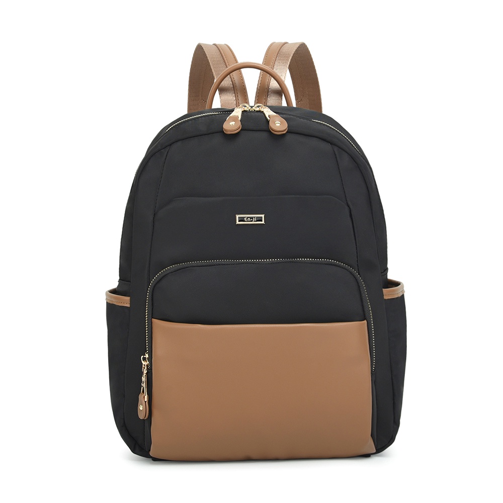 Jual En-ji Junhee Backpack - Black | Shopee Indonesia