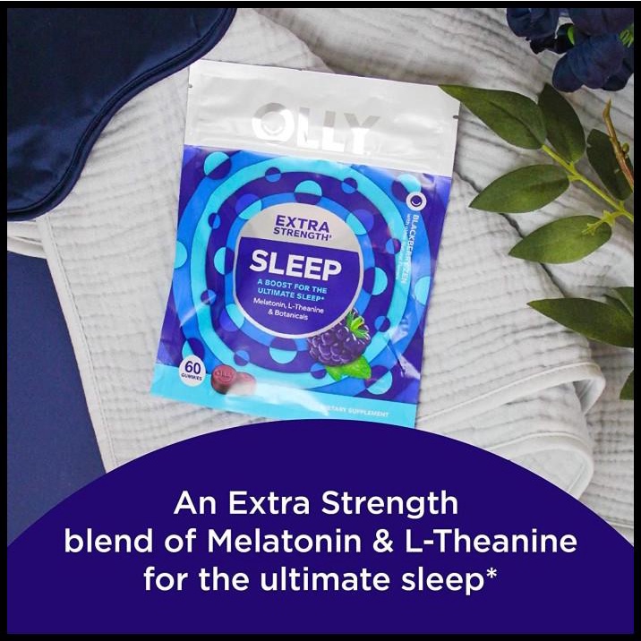 Jual Olly Extra Strength Sleep 60 Gummies- Melatonin + L-Theanine ...