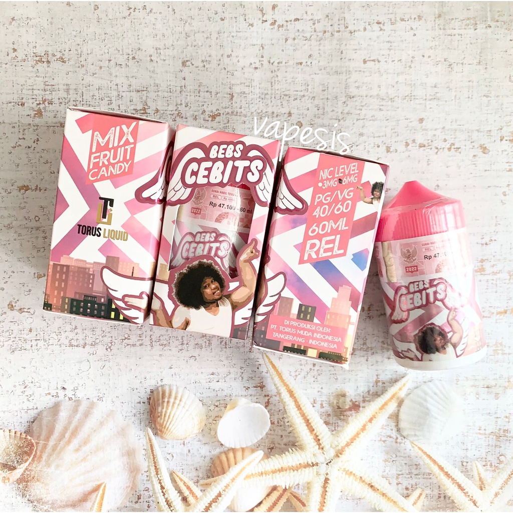 Jual Bebs Cebits 3mg 6mg 60ml Mix Fruit Candy Babe Cabita | Shopee ...
