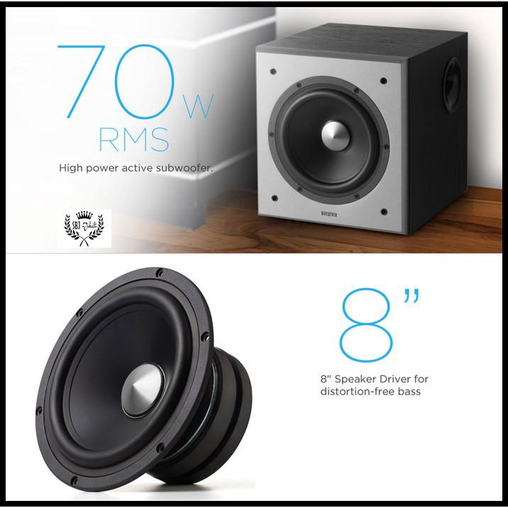 Jual Edifier T5 8 Inch Powered Active Subwoofer 70W Rms Speaker ...