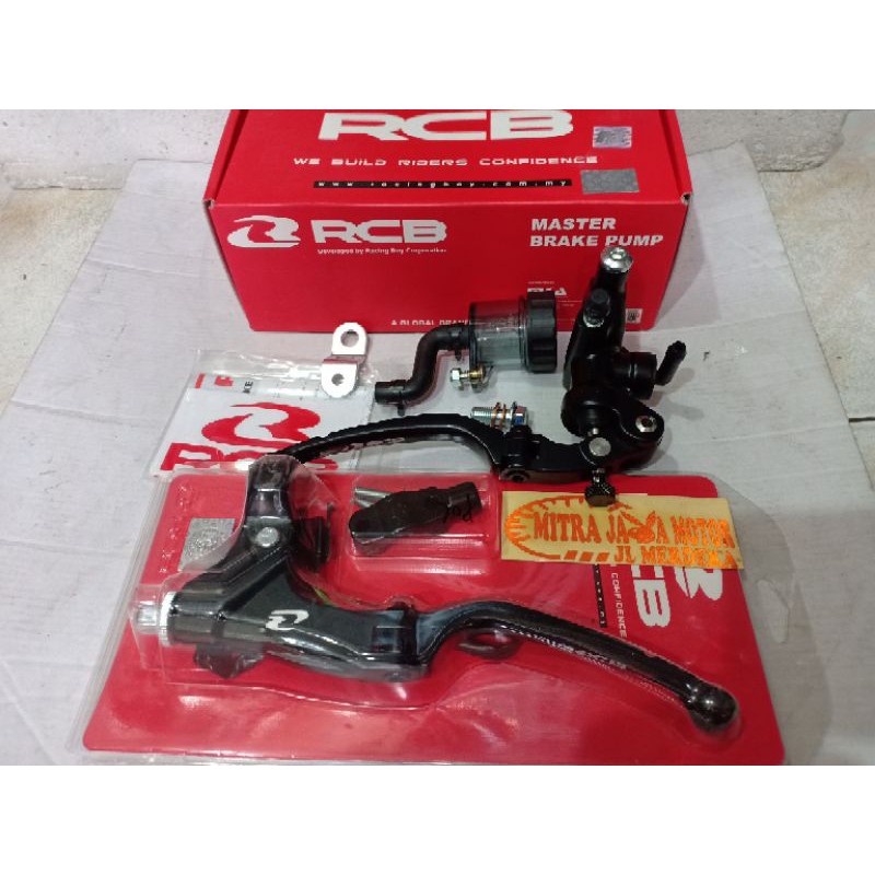 Jual master rem RCB S1 radial plus handle kiri RCB S1 full cnc . masterem racing boy tabung ...