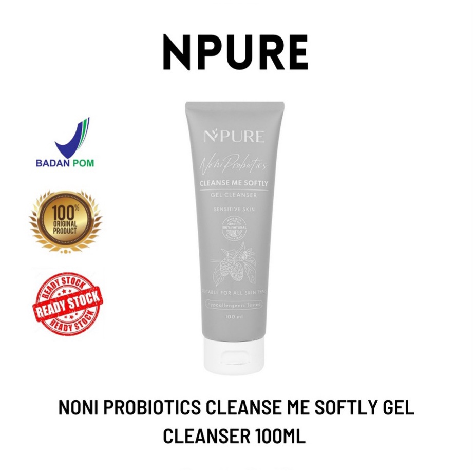Jual NPURE NONI PROBIOTICS "CLEANSE ME SOFTLY" GEL CLEANSER - 100 ML ...
