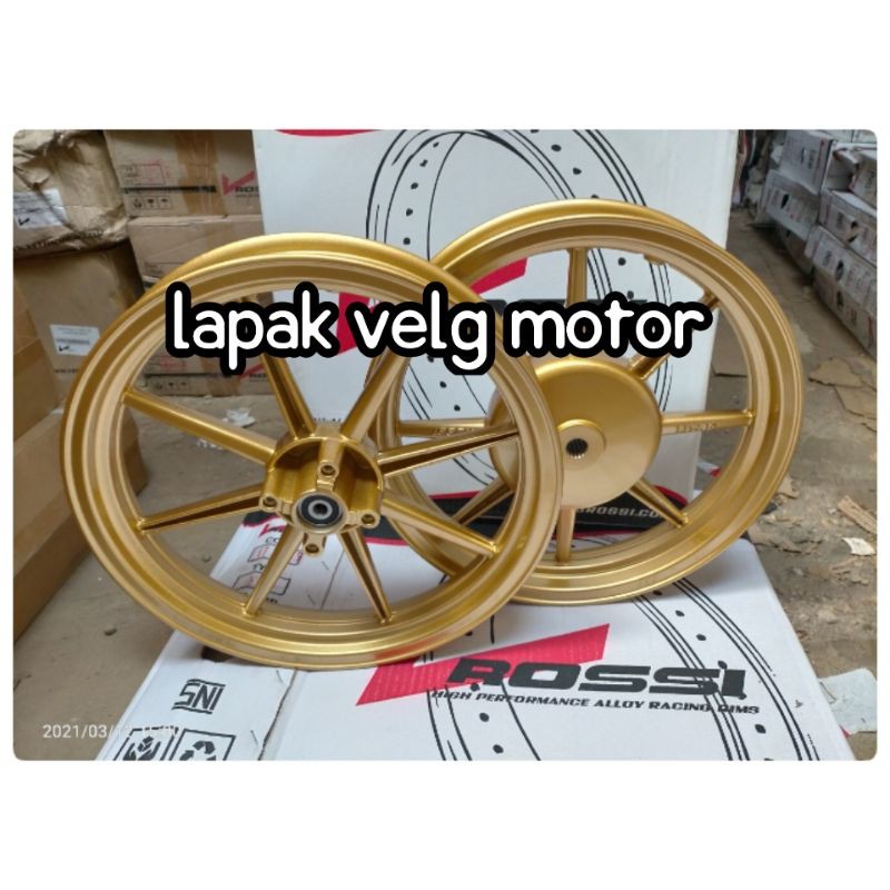 Jual velg racing palang 8 untuk mio sporty,mio smile,mio soul lama,fino ...