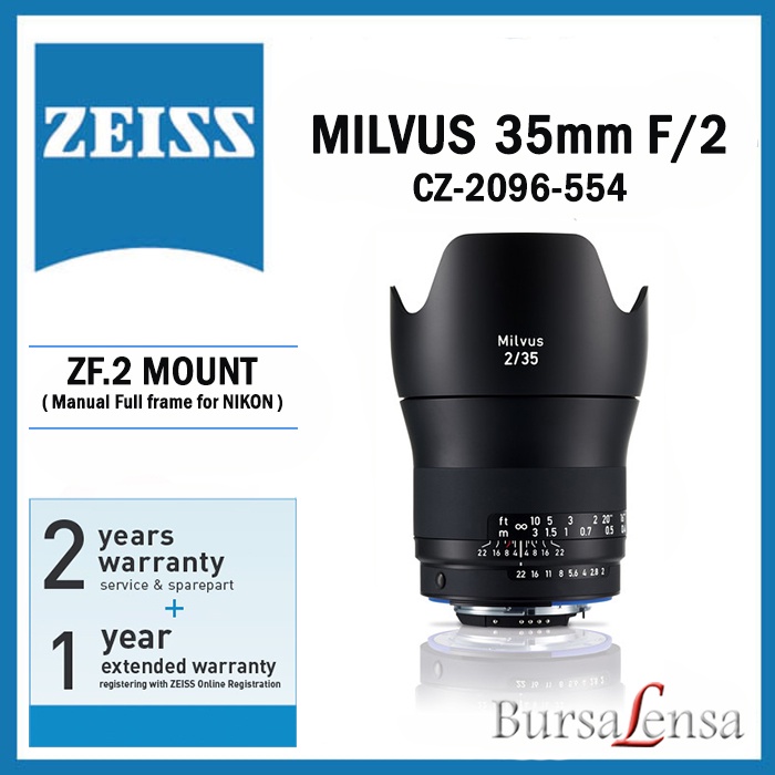 Jual Zeiss Milvus 35mm F/2 | Shopee Indonesia