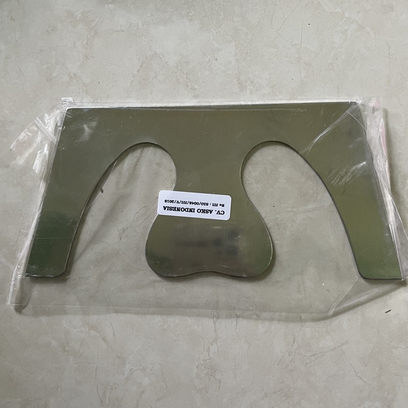 Jual occlusal bite plane / bidang oklusal base plate DV gigi palsu ...