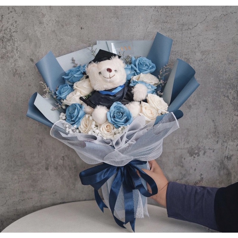 Jual Graduation Flower Bouquet / Buket Bunga Wisuda / Buket Wisuda ...