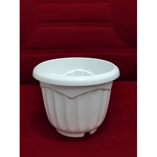 Jual Pot ukir PUTIH ori/ pot 15 putih | Shopee Indonesia