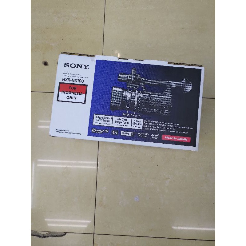 Jual Sony HXR-NX100 Handycam Professional Resmi Sony | Shopee Indonesia