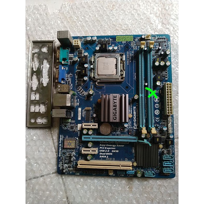 Jual Mobo Gigabyte g41 ddr3 lga775 Support Quadcore | Shopee Indonesia