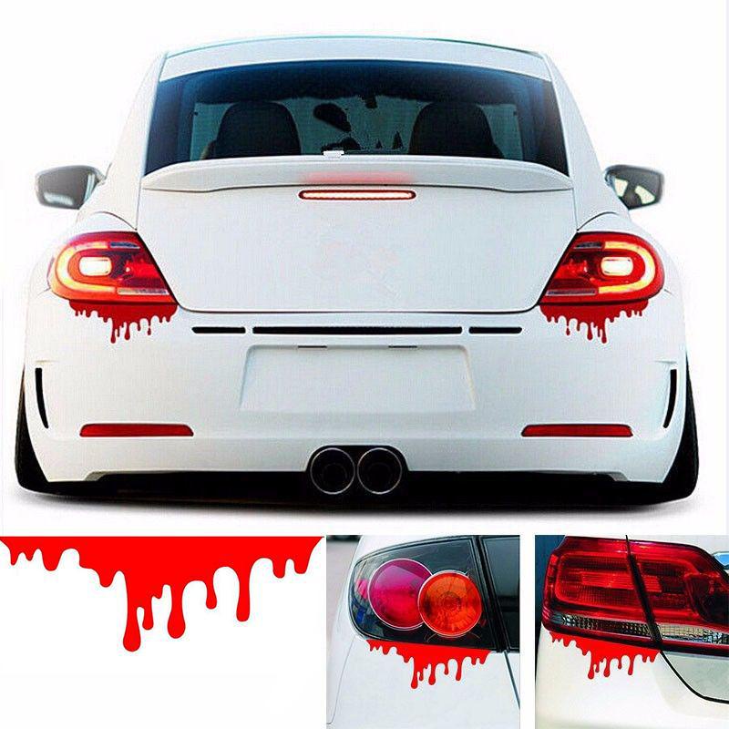 Jual Sticker cutting dripping blood lampu mobil dan motor | Shopee ...