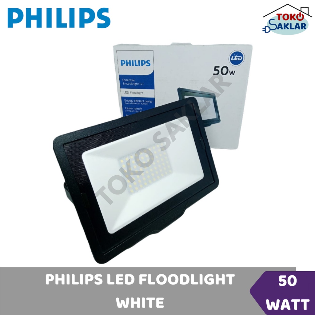 Jual Philips Sorot 50w Lampu LED Outdoor - Putih | Shopee Indonesia