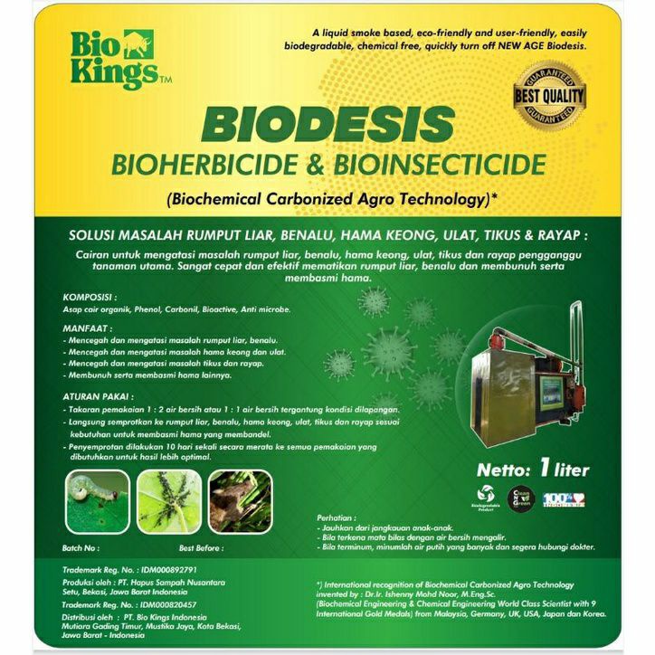 Jual Herbisida - BioKings Biodesis Bioherbicide & Bioinsecticide (1 ...