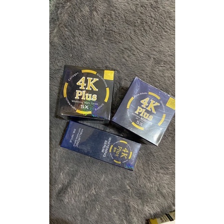 Jual 4K plus cream whitening serum dan bb cream | Shopee Indonesia