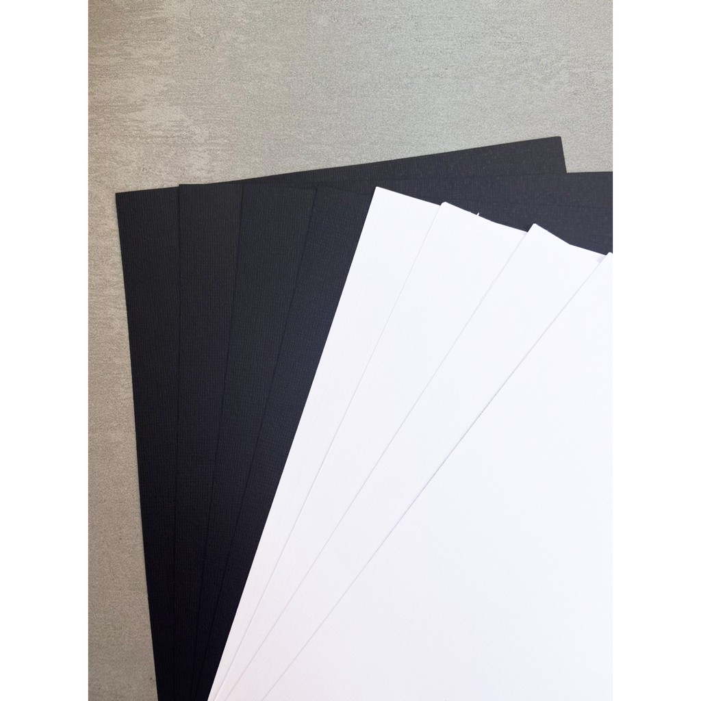 Jual Kertas Linen Hitam, putih (10lembar) | Shopee Indonesia