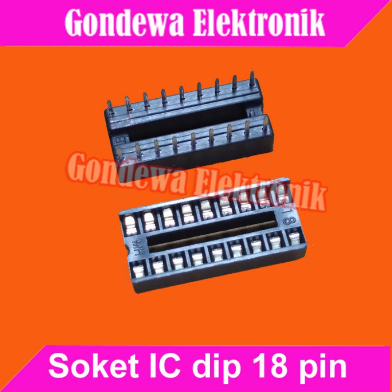 Jual Soket Ic 18 Pin Dip 18pin Shopee Indonesia