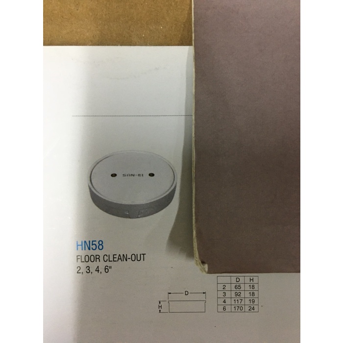 Jual San ei ORIGINAL HN58 ukuran 2 inch clean out CO | Shopee Indonesia