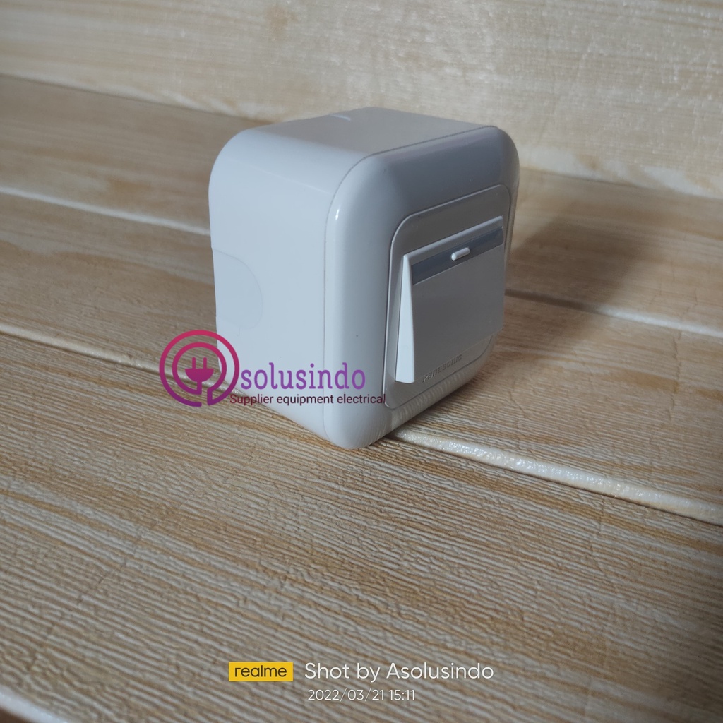 Jual SATU SET OUTBOW - SAKLAR ENGKEL 1 ARAH PANASONIC WIDE SERIES ...