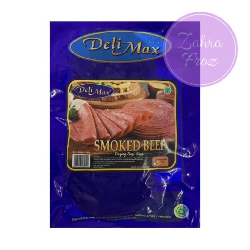 Jual DELIMAX SMOKED BEEF 200 GR | Shopee Indonesia